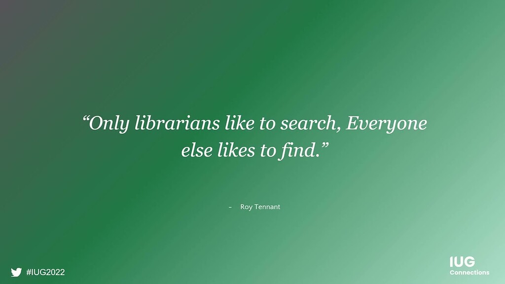 Polaris Libraries Using Vega: From Implementation to Patron Usage - IUG ...